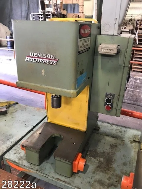 Used 2 Ton Denison Hydraulic C Frame Press #28222 | Kempler Industries