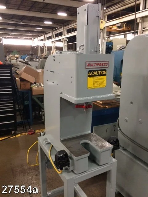 USED 2 TON DENISON HYDRAULIC C FRAME PRESS #27554 | Kempler Machinery