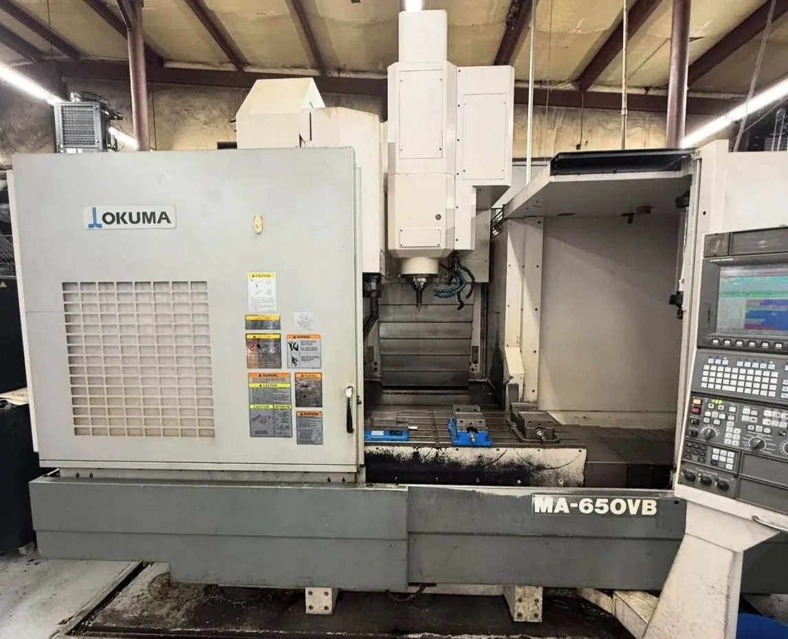 Used OKUMA MA-650VB Machining Centers, Vertical 93039 | Asset Exchange ...
