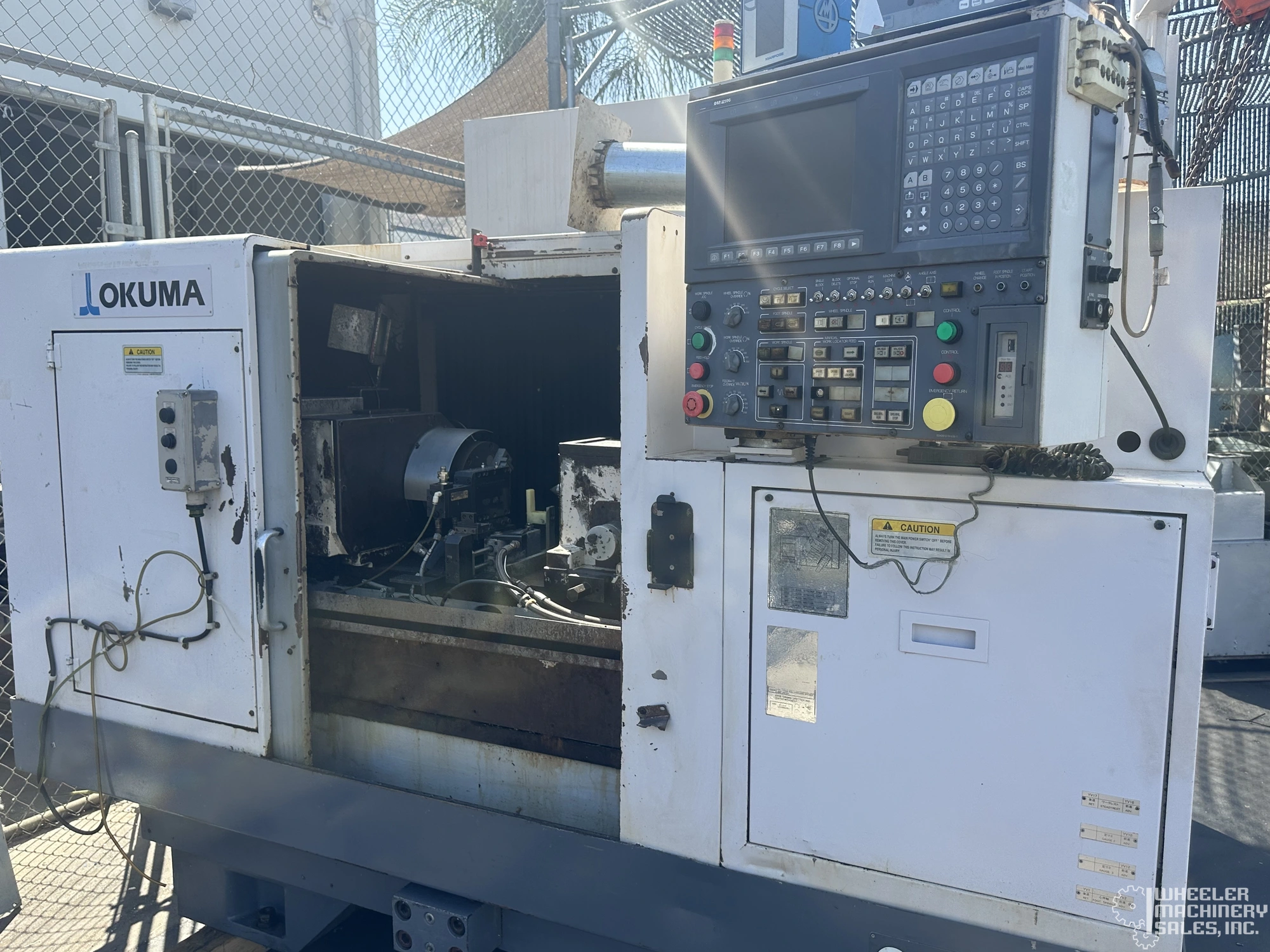 Used OKUMA GA-26T GRINDERS, CYLINDRICAL- N/C & CNC 7230 | Wheeler ...