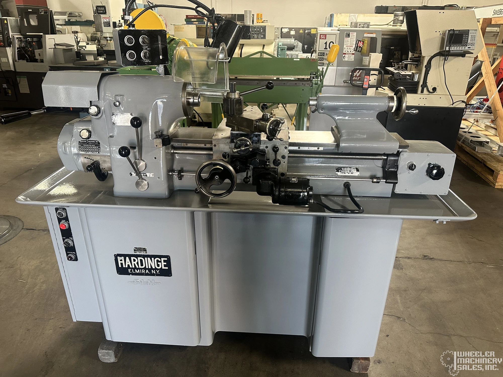 Used HARDINGE HLV-H LATHES, PRECISION, JEWELERS, TOOLROOM, Etc. 7365 ...