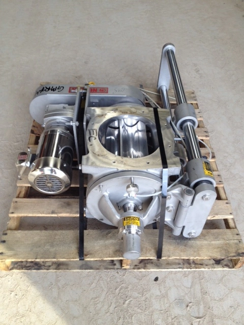 Nu-Con model DT750E DEMU, Rotary Feeder/Airlock Valve | EcReCon Inc