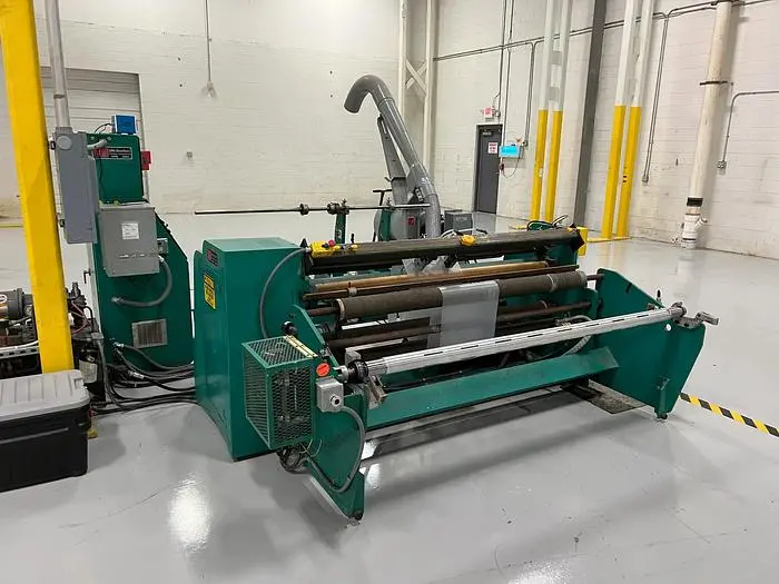 Used DUSENBERY 820 TK Slitters & Perforators, slitter rewinder 904424. ...