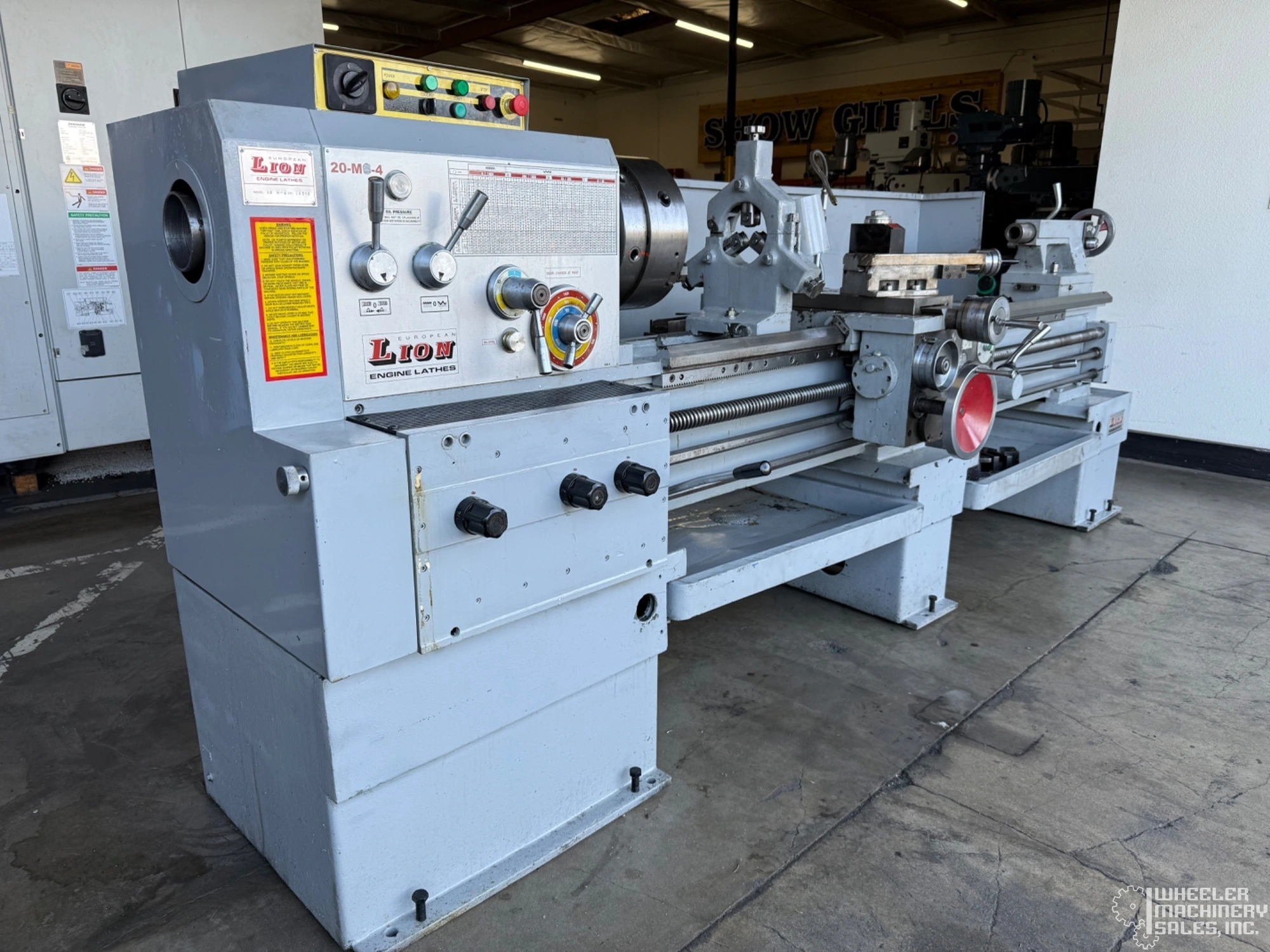 Used LION 20M-4 LATHES, ENGINE 7925 | Wheeler Machinery Sales