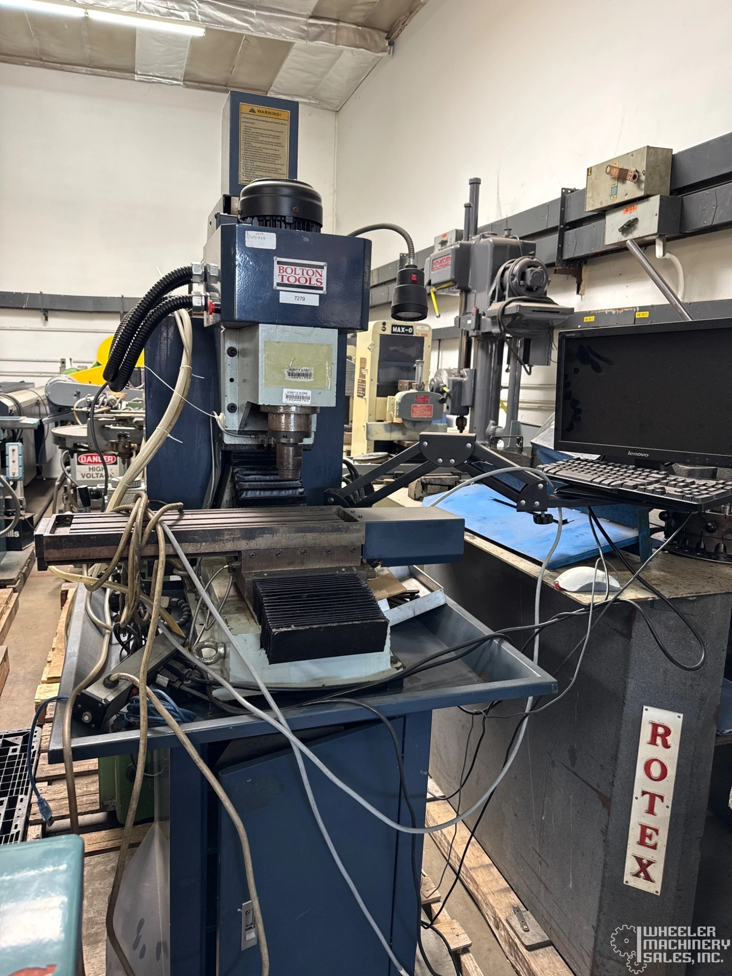 Used 2013 BOLTON TOOLS X4 MILLING MACHINES, VERTICAL, CNC 7279 ...