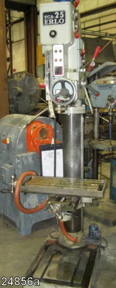Used ERLO TCA-25 Heavy Duty, Single Spindle Drill Press 24856 | Kempler Industries