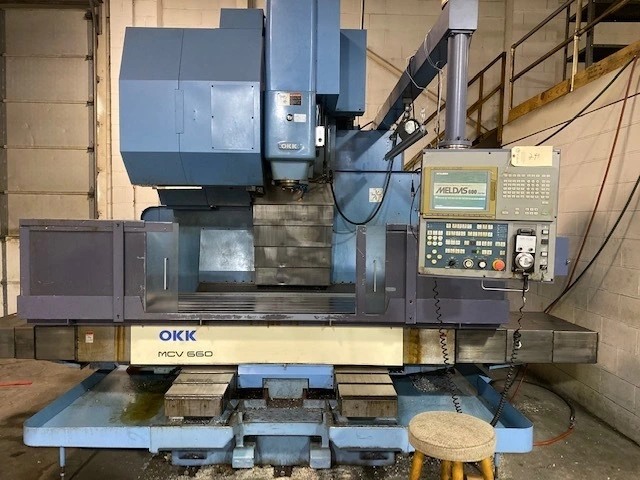 Used OKK MCV-660 CNC Vertical Machining Centers 9154 | Silverlight CNC, Inc