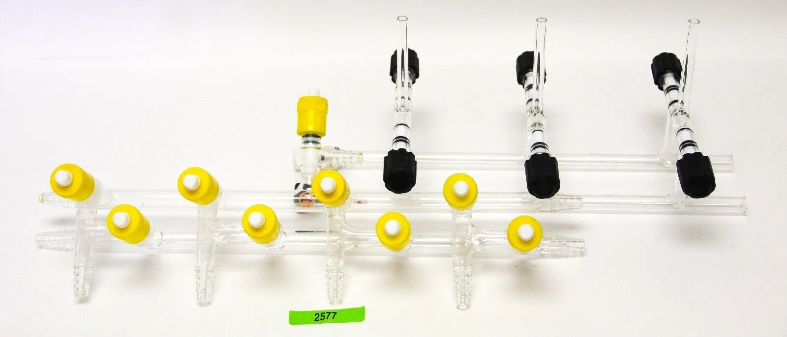 Ace Labware Aldrich Schlenk Gas Manifold Distillation Apparatus Lot of ...