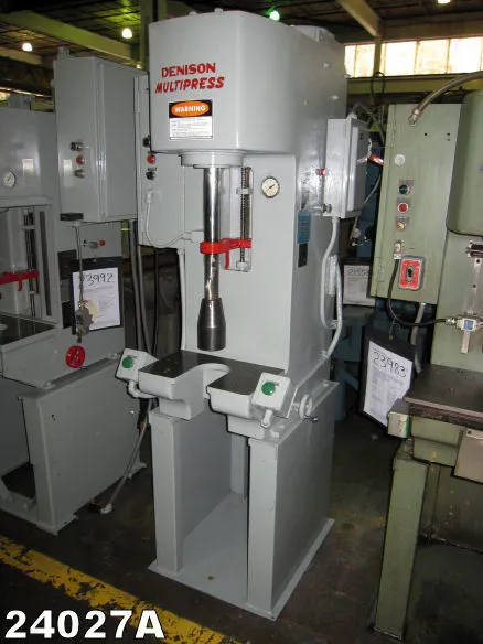 Used DENISON MULTIPRESS RO65 C Frame and Gap Frame Press 24027 ...
