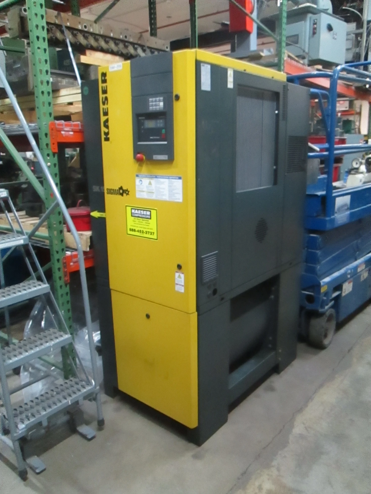 Used 2012 KAESER AIRCENTER SK 15 Rotary Screw & Sliding Vane Air Compressors 21842 | Global ...
