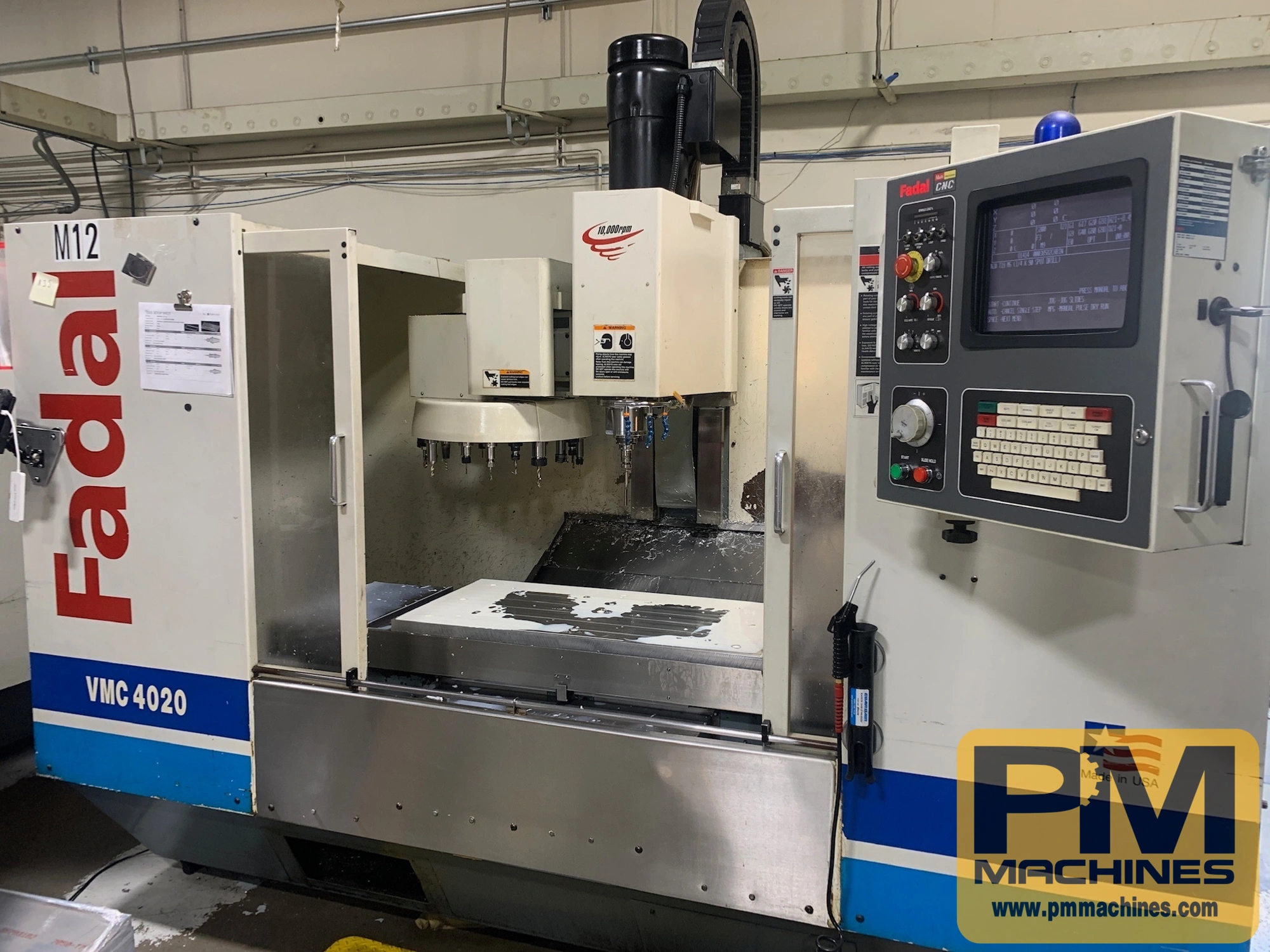 Used 2001 FADAL 4020HT Vertical Machining Centers 81089064 | PM Machines