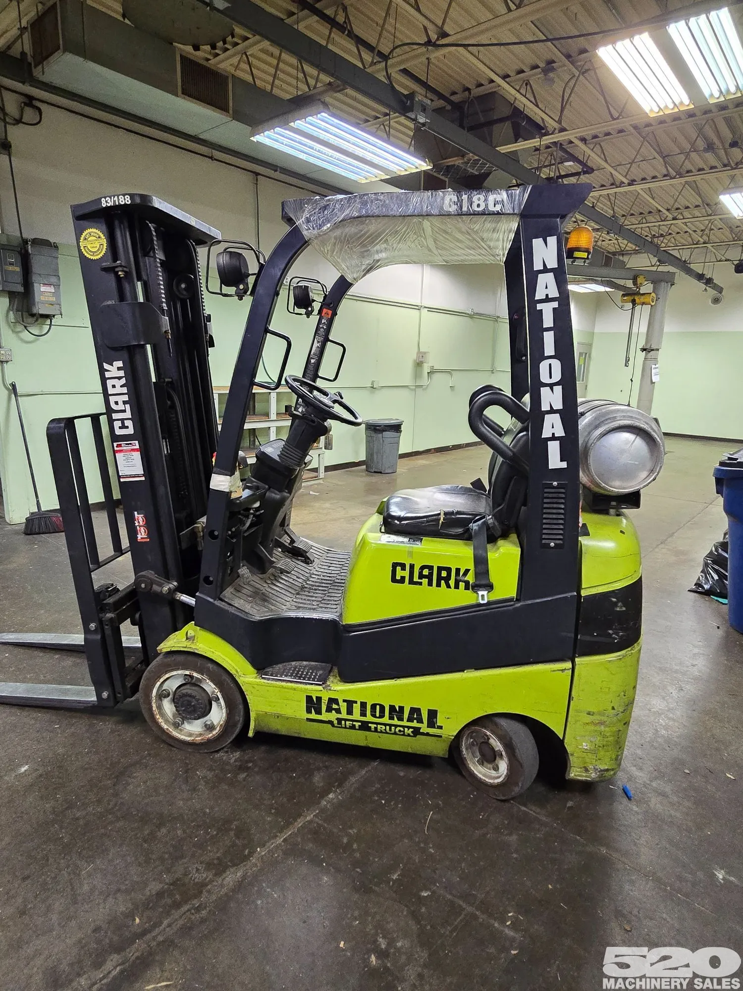 Used CLARK C18CI Forklift Trucks 23215 | 520 Machinery Sales LLC
