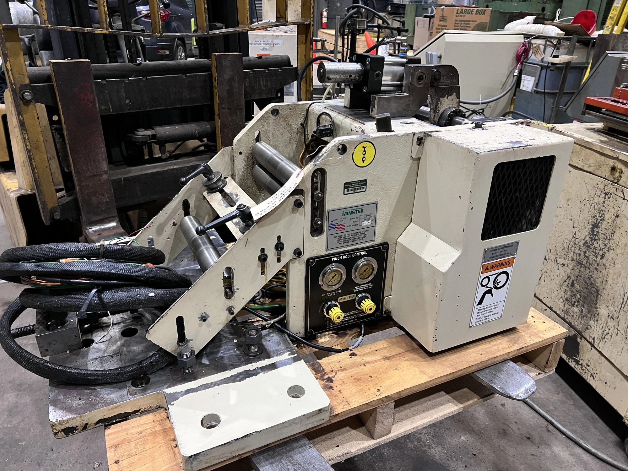 Used 2014 MINSTER MEF2-8S Coil Feeders 12143 | Universal Press ...