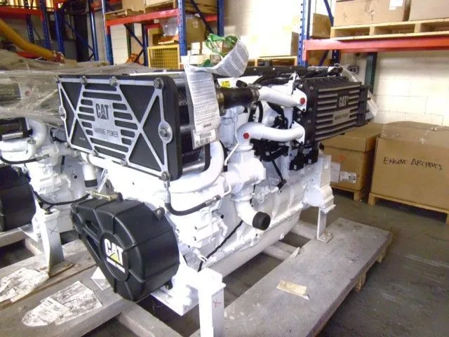 Item# E4595 - Caterpillar C15 865HP, 2300RPM Diesel Marine Engines (2 ...