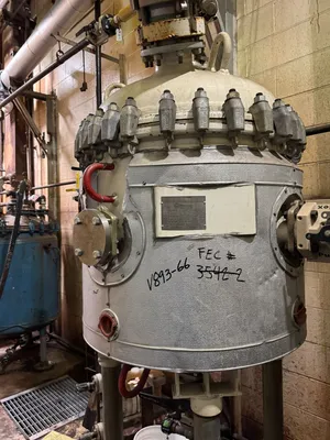 Used 2015 PFAUDLER GLASS LINED RECEIVER Glass Lined Tanks V893-66 ...