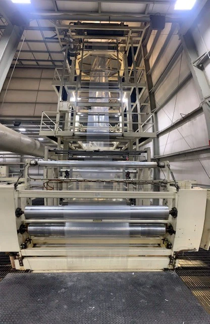 Used 2000 GLOUCESTER ENGINEERING CO Extrusion Lines, Blown Film - Low ...