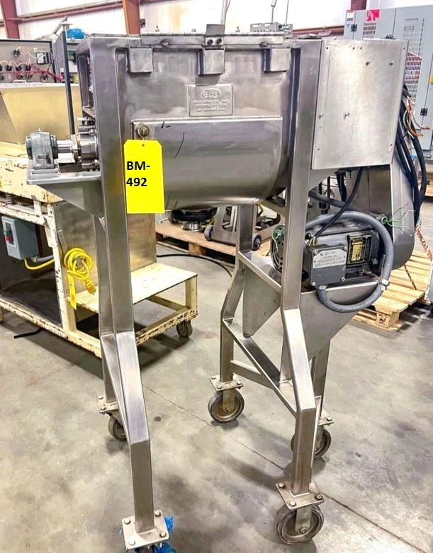 Used B&G 1 CU.FT. Jacketed Stainless Steel Ribbon Blender | EcReCon Inc