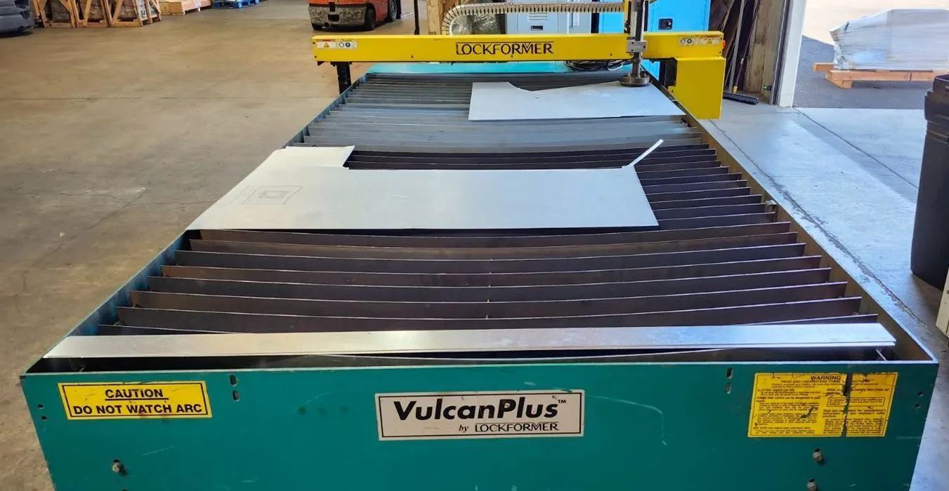 Used 2012 LOCKFORMER Vulcan Plus - 10 Plasma Cutters 8318 | THREE ...