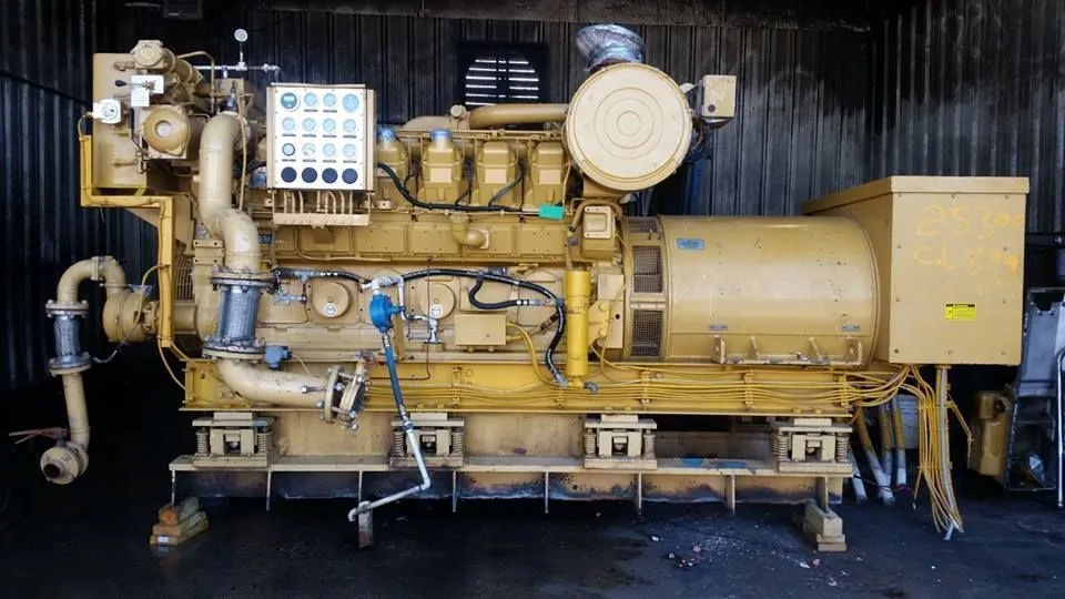 Item# GS3692 - Caterpillar 3512 Diesel 845KW, 60Hz, 480V Generator Set ...