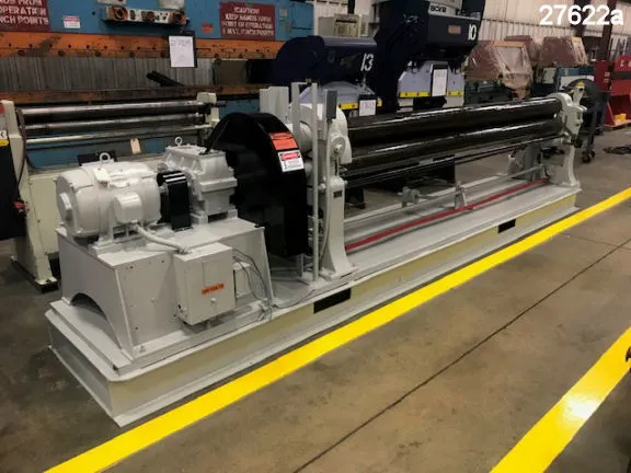 USED 10 FT. X 10 GA. HENDLEY & WHITTEMORE PLATE ROLL #27622 | Kempler ...