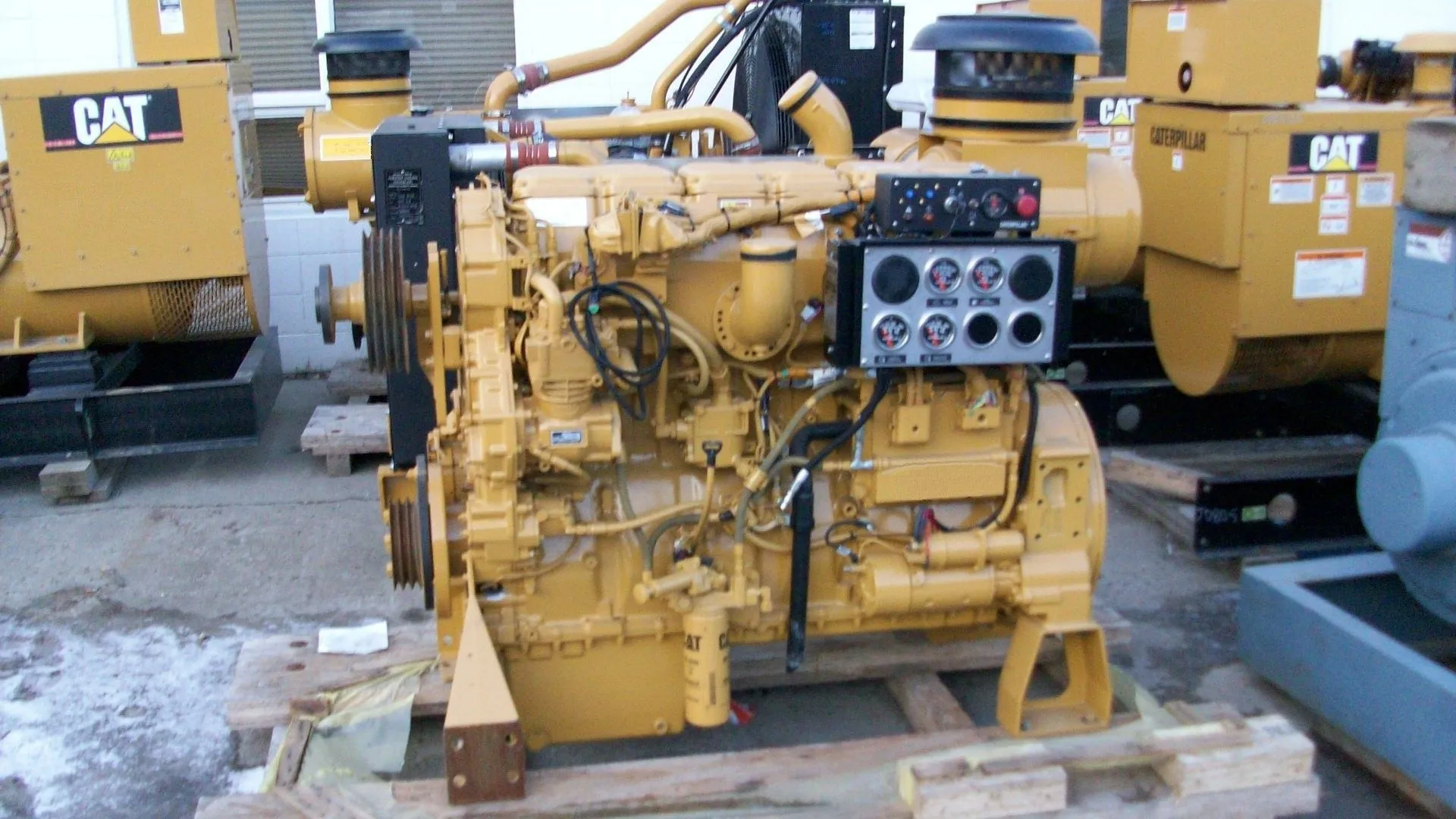 Item# E4257 - Caterpillar C15 Industrial 540HP, 2100RPM Diesel Engines ...
