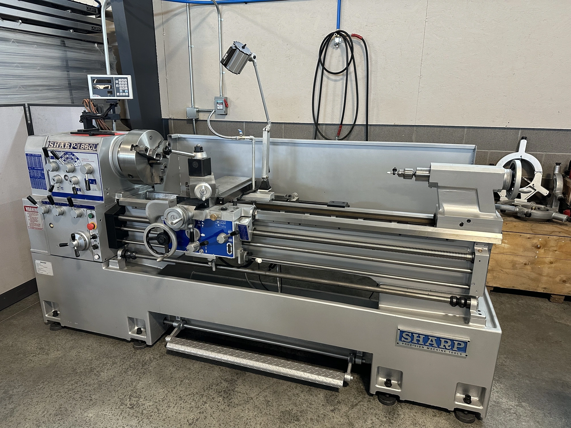 Used 2022 SHARP 1860L Engine Lathes CAN | Liberty Machine Works LLC