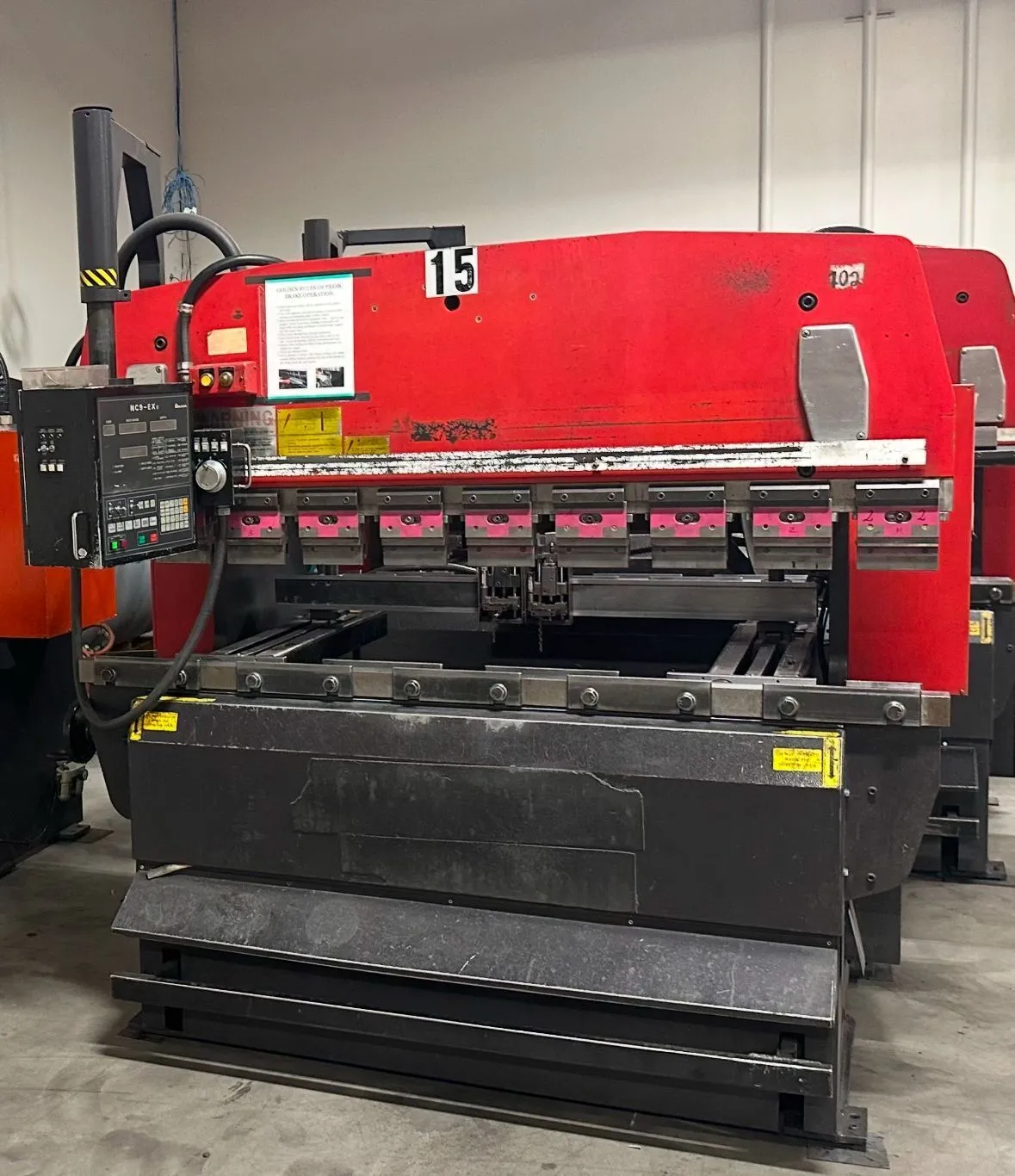 Used AMADA RG-80 Press Brakes-Hydraulic Power 93372 | Asset Exchange Corporation