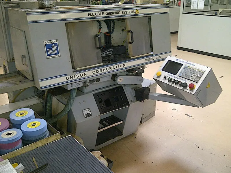 Used 1996 UNISON 2100 CNC CENTERLESS GRINDER Grinder-CNC All Types ...