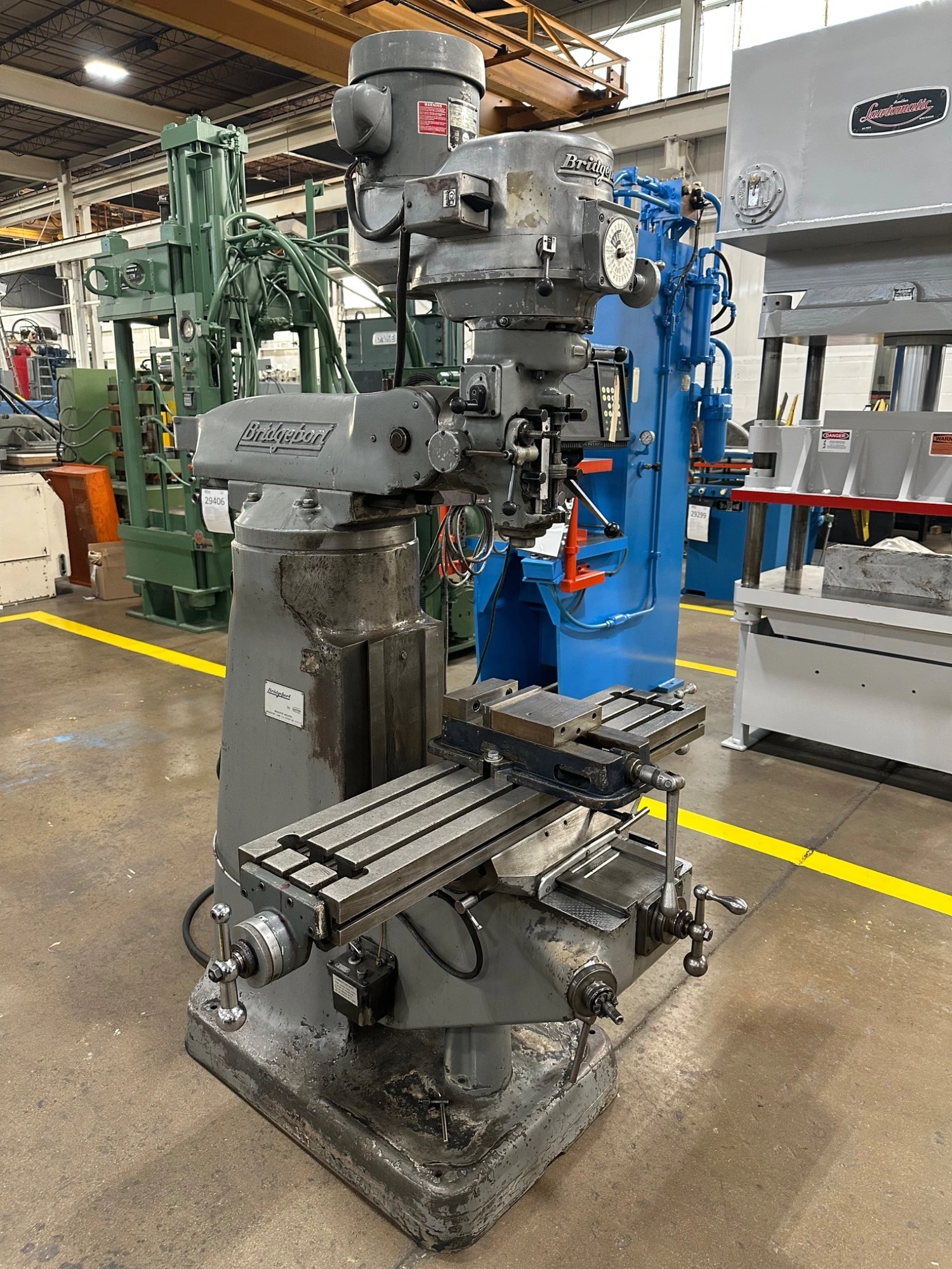 Used BRIDGEPORT SERIES I Vertical Mill (Bridgeport Type) 29451 ...