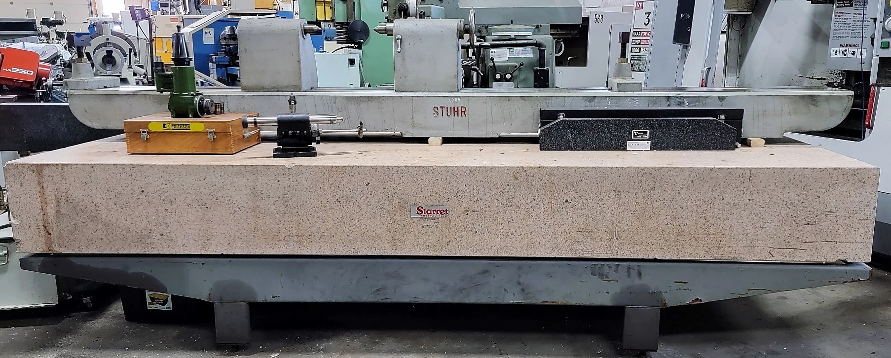 Used STARRETT 48" X 144" 16 Miscellaneous, Accessories, Etc., GRANITE ...