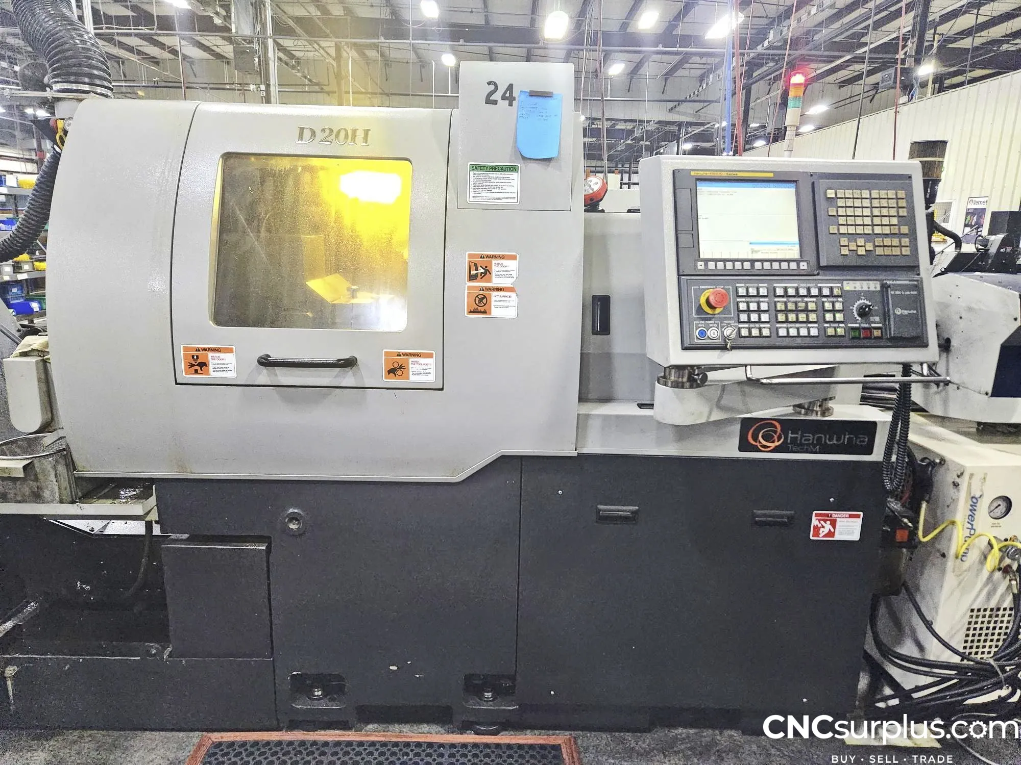 Used 2013 HANWHA XD20H Swiss Type Automatic Screw Machines 13729 ...