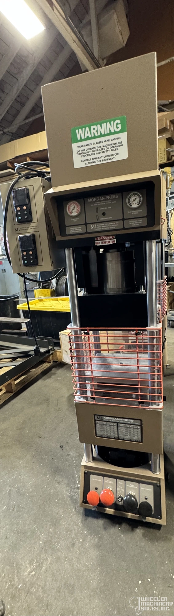 Used MORGAN G-100T INJECTION MOLDING, VERTICAL 7222 | Wheeler Machinery ...