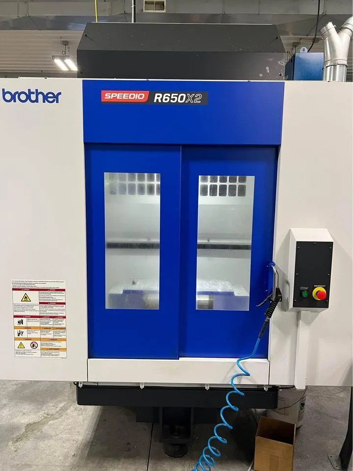 Used 2021 BROTHER SPEEDIO R650X2 Drill & Tap Center CNC 92530 | Asset ...