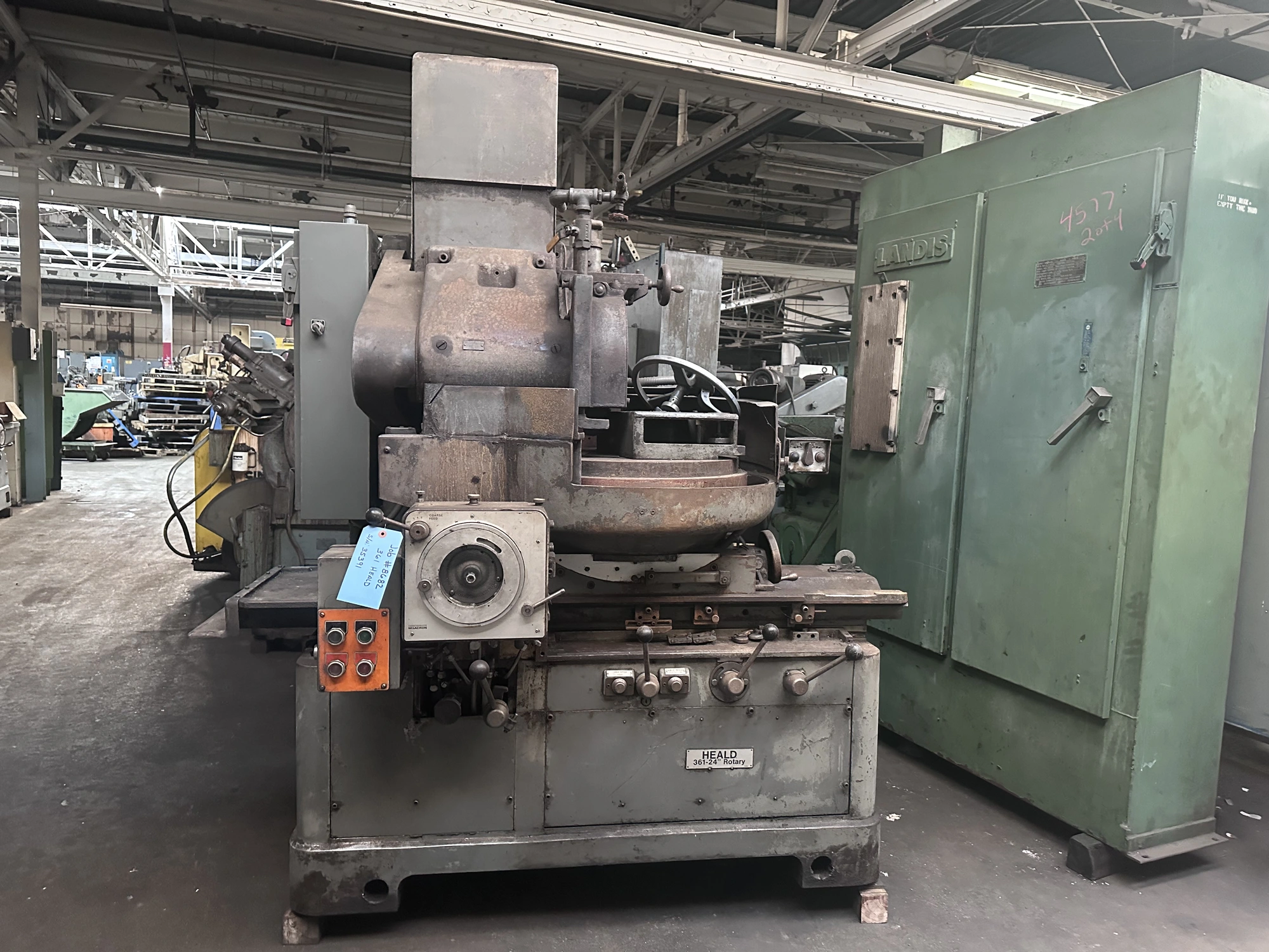 Used 1957 HEALD 361 GRINDERS, SURFACE, ROTARY TYPE – HORIZONTAL 8682 ...