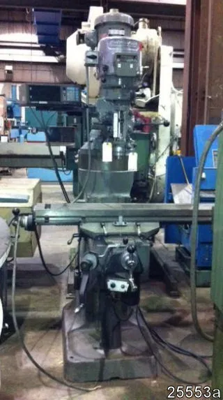 Used BRIDGEPORT 8F Vertical Mill (Bridgeport Type) 25553 | Kempler Industries