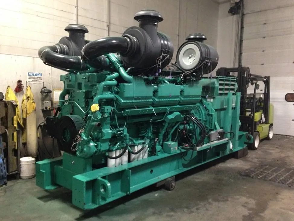 Item# GS3625 - Cummins QSK78 Diesel 2750KW, 60Hz, 480V Generator Set ...
