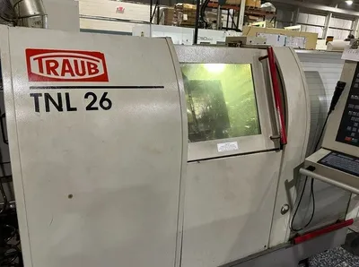 Used 2004 TRAUB TNL 26 Swiss Type Automatic Screw Machines 4330 ...