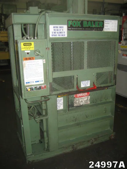 Used FOX 36 Balers 24997 | Kempler Industries