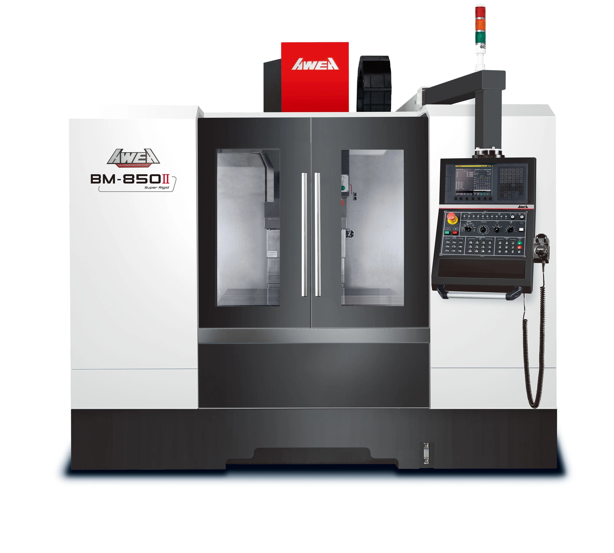 New AWEA BM-850II C-Frame Vertical Milling Center | Megatel CNC Solutions Inc.