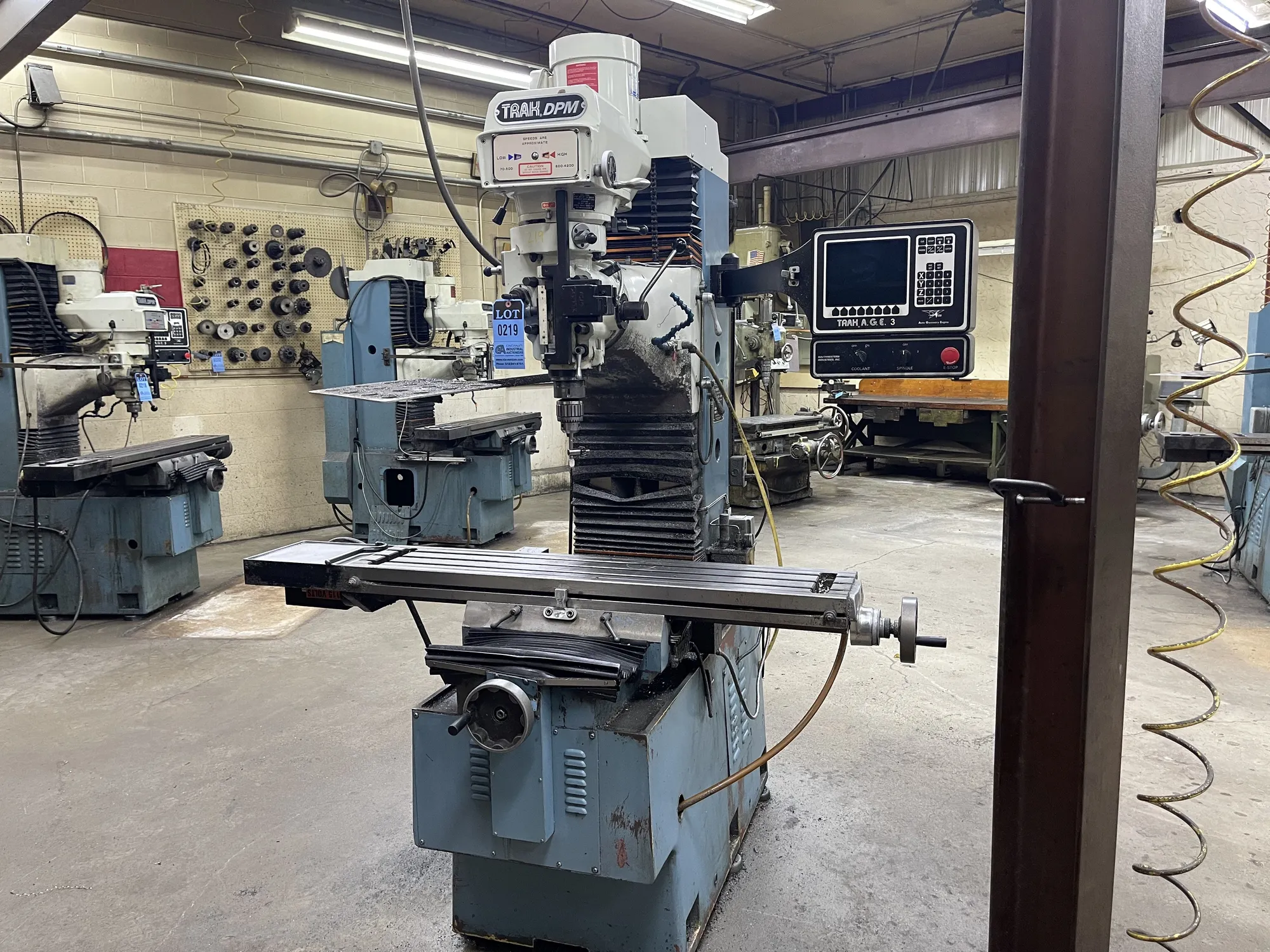 Used SOUTHWEST INDUSTRIES (SWI) TRAK DPM Vertical Machining Centers ...