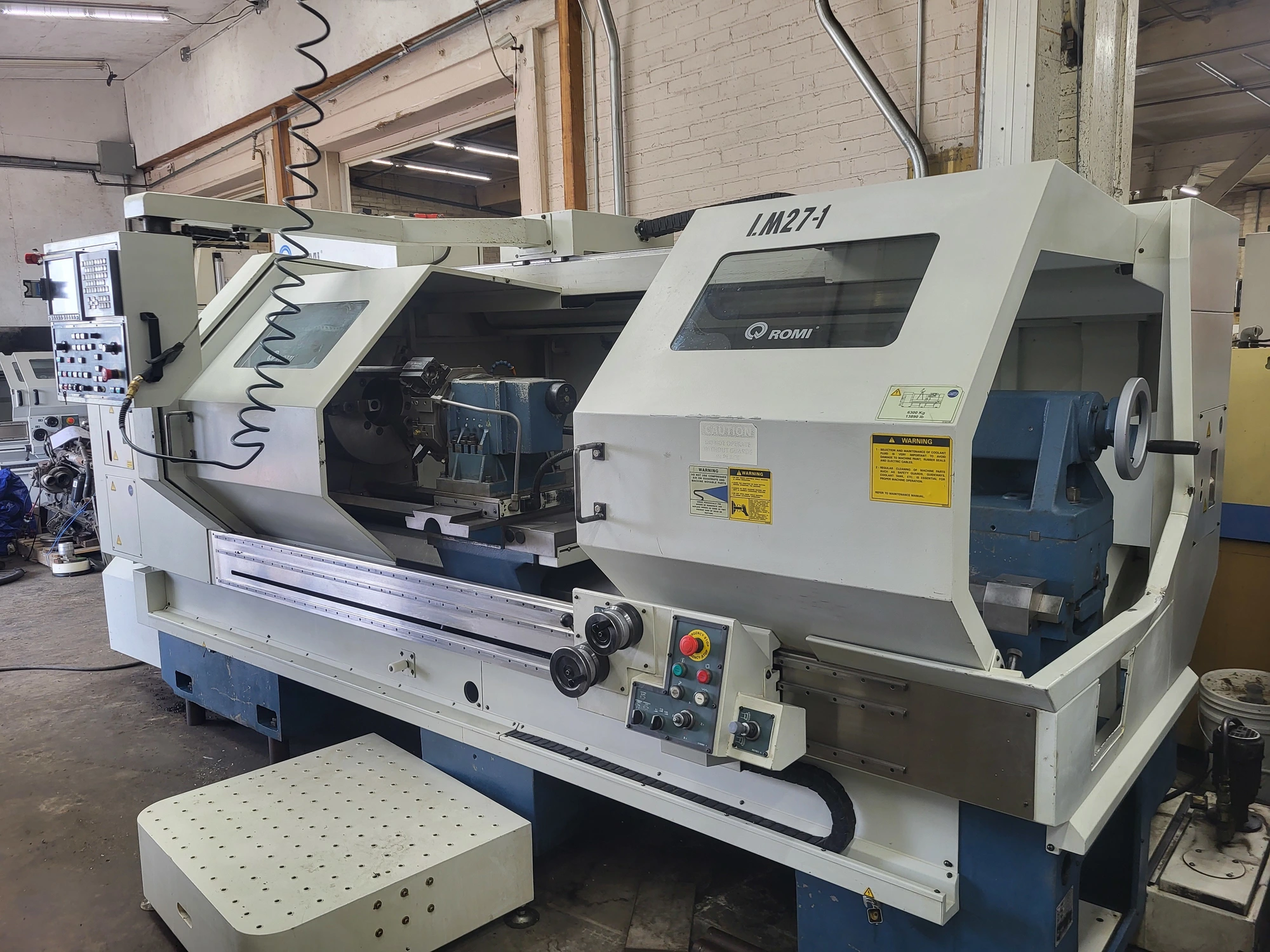 Used 2007 ROMI M27 CNC Lathes LCT | Liberty Machine Works LLC