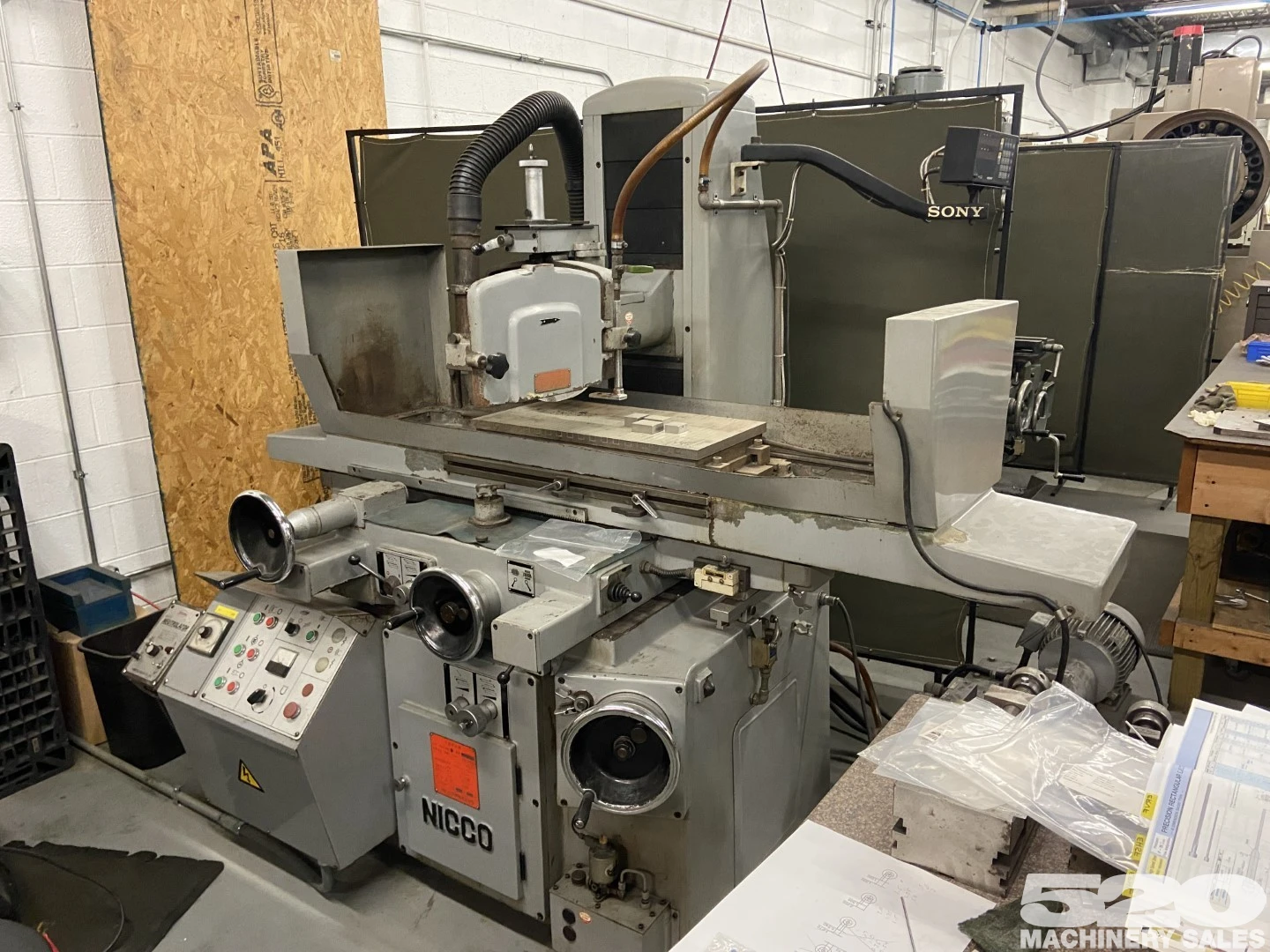 Used NICCO NSG-6H Reciprocating Surface Grinders 22457 | 520 Machinery ...