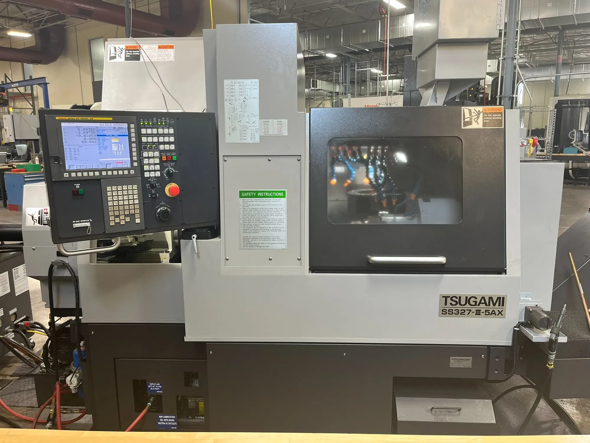 Used 2020 TSUGAMI SS327-III-5AX Automatics-CNC Swiss Type 93670 | Asset Exchange Corporation
