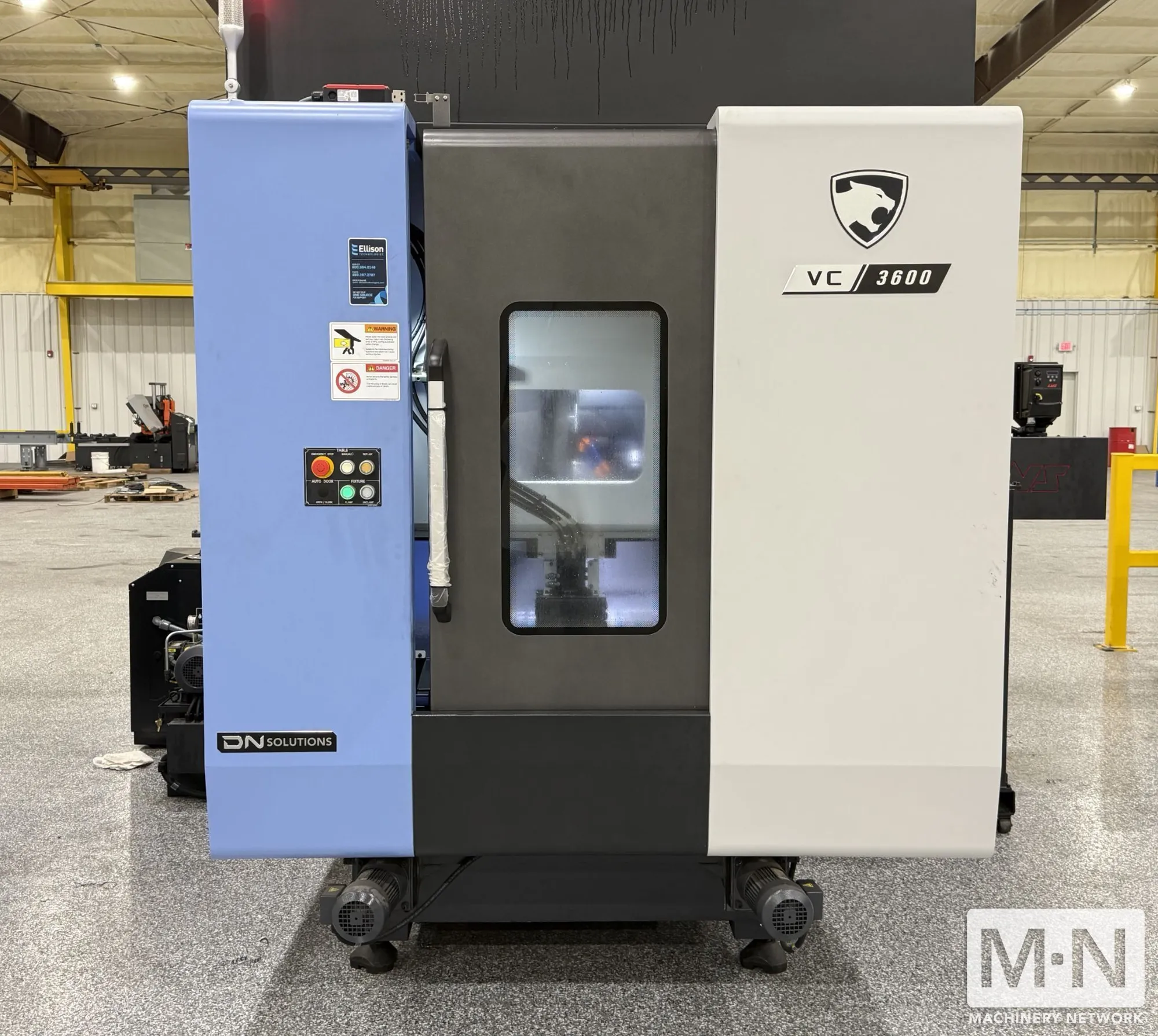DN VC-3600 CNC Vertical Machining Center, 2022 | Machinery Network