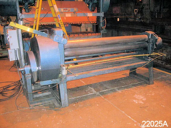 Used PEXTO 445 Plate Bending and Slip Roll 22025 | Kempler Industries