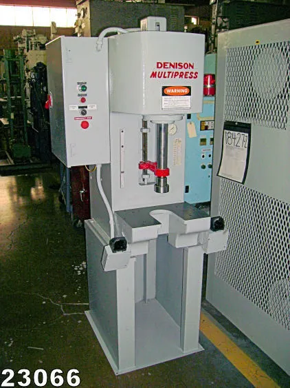 Used 1966 DENISON MULTIPRESS RO6 C Frame and Gap Frame Press 23066 ...