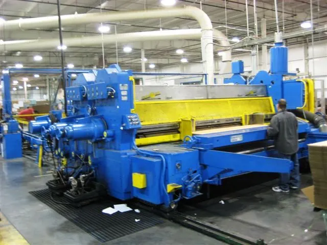 Used HOOPER SWIFT Conversion Line, Printer Slotters PRS-1122 | Alpine ...