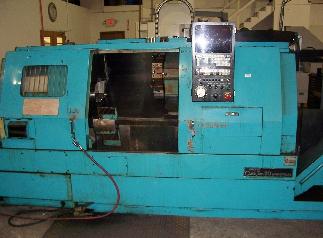 Used MAZAK QT20 2 AXIS CNC LATHE Lathes CNC 65328 | Asset Exchange ...