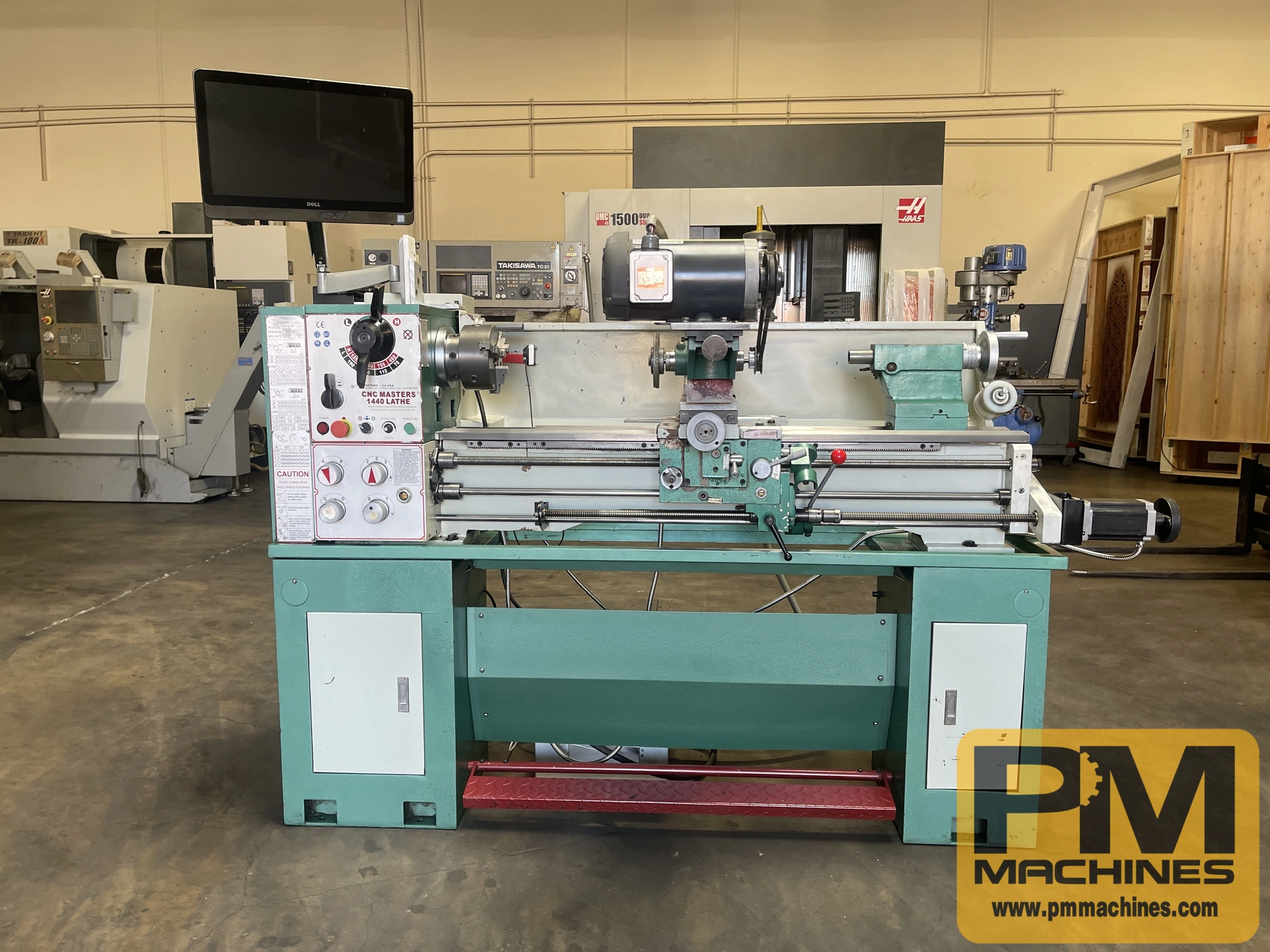 Used CNC MASTERS MASTERS 1440 Gap Lathes 81088636 | PM Machines