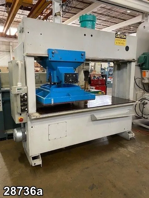 Used 50 Ton Samco TH50 Hydraulic Travel Head Die Cutting Press #28736 ...